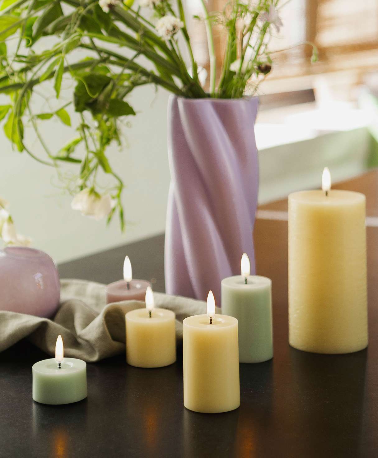 Led Kerzen Shop - LED-Kerzen aus Echtwachs